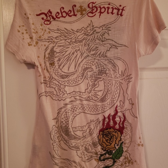 Rebel Spirit | Tops | Rebel Spirit Tshirt | Poshmark